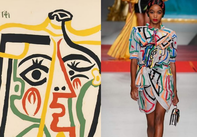 Picasso előtt tisztelgett a Moschino a milániói divathéten - Urbanplayer.hu